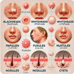 Understanding Acne: Anatomy of Skin Layers and Sebaceous Glands